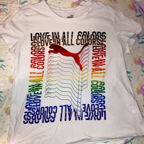 Puma | Other | Puma Rainbow Love In All Colors | Poshmark